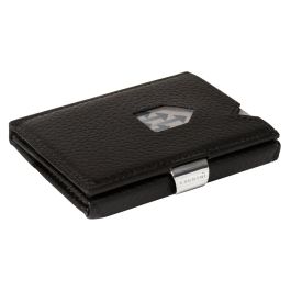 Exentri lommebok - Svart struktur